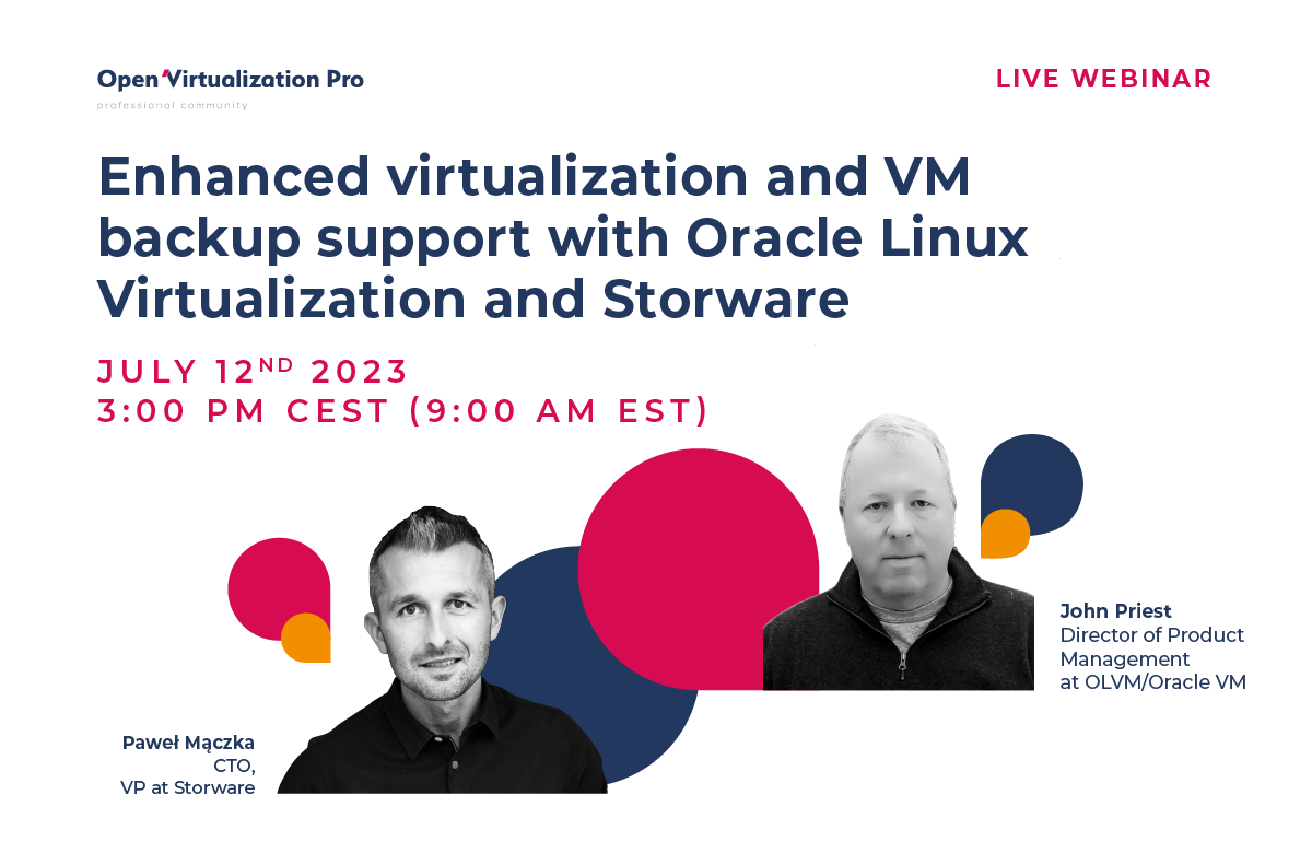 Enhanced Virtualization And Vm Backup Support With Oracle Linux